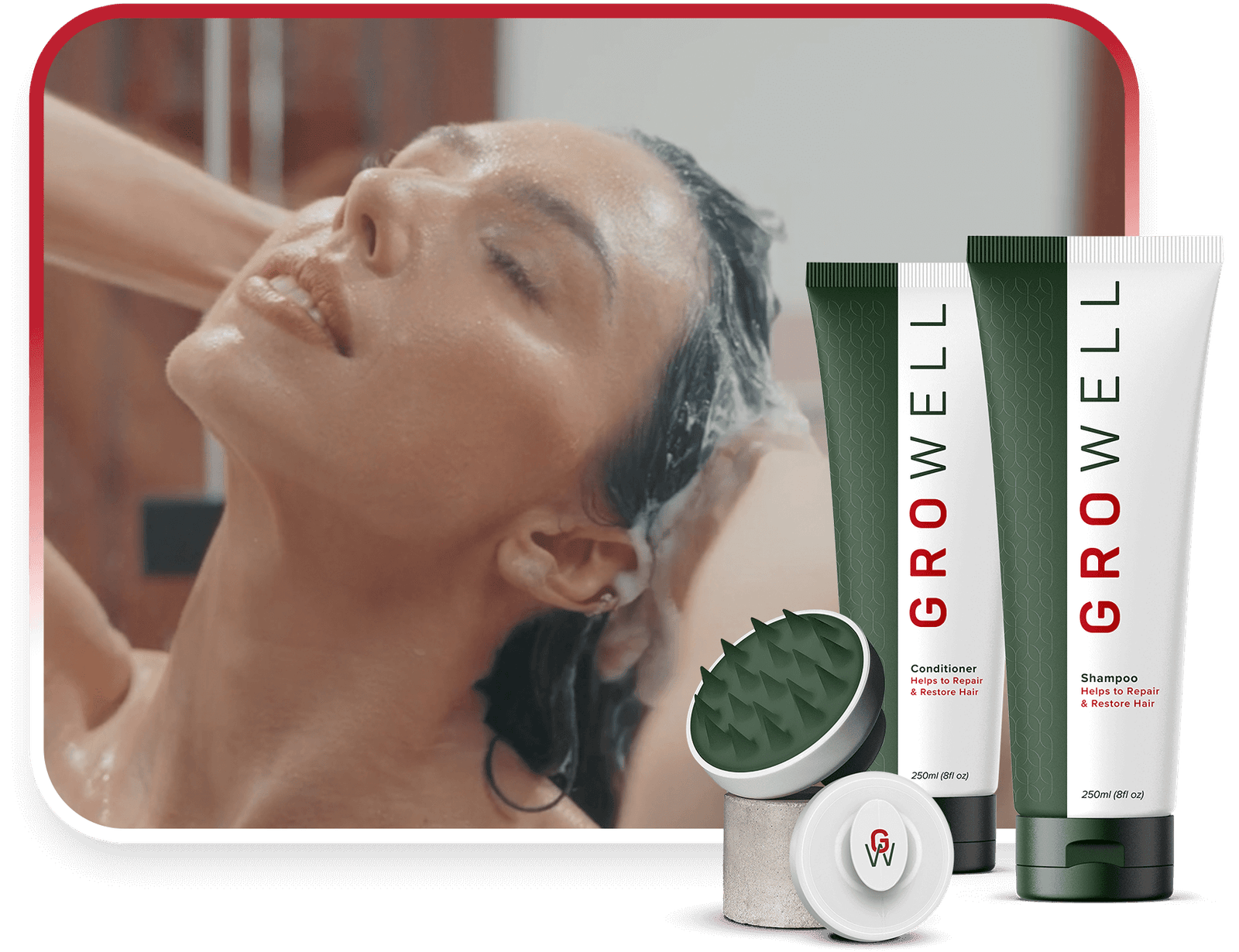 Women’s Hair Regrowth Products for Stronger Hair | GroWell